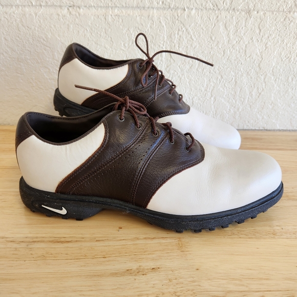 Nike | Shoes | Nike Air Golf Shoes Wickie Last 8m4 Boho Retro White ...